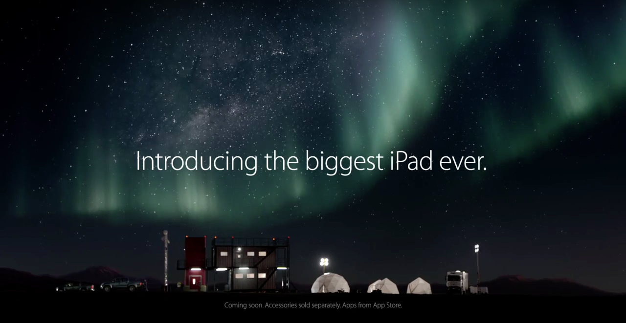Apple divulga primeiro comercial de TV do iPad Pro | iHelp BR