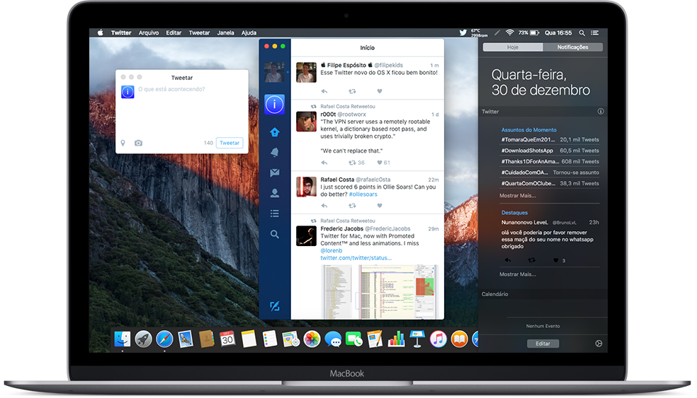 Twitter lança aplicativo redesenhado para o OS X com suporte a GIF e ...