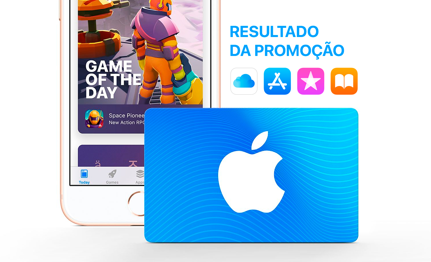 Resultado da promoção: vale-presente de R$100 da Apple | iHelp BR